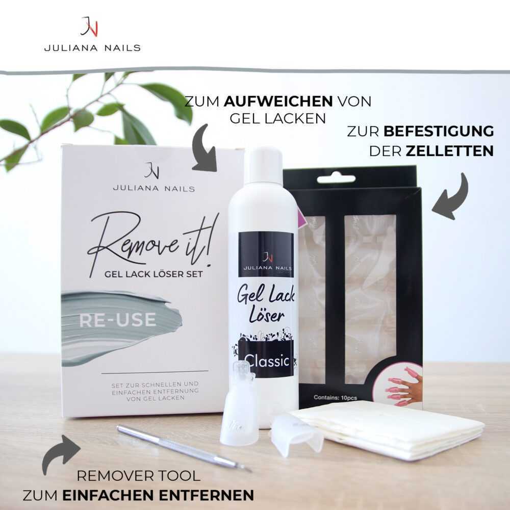 Gel Lack Gel Lack Entferner - Juliana Nails